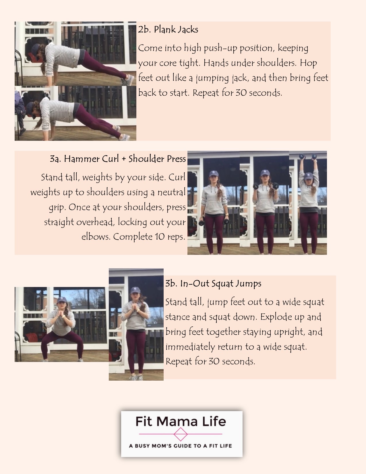 Upper Body + Cardio Supersets – Fit Mama Life